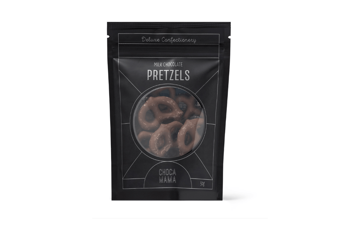 Chocamama Choc Coated Pretzels 50g – The It Kit