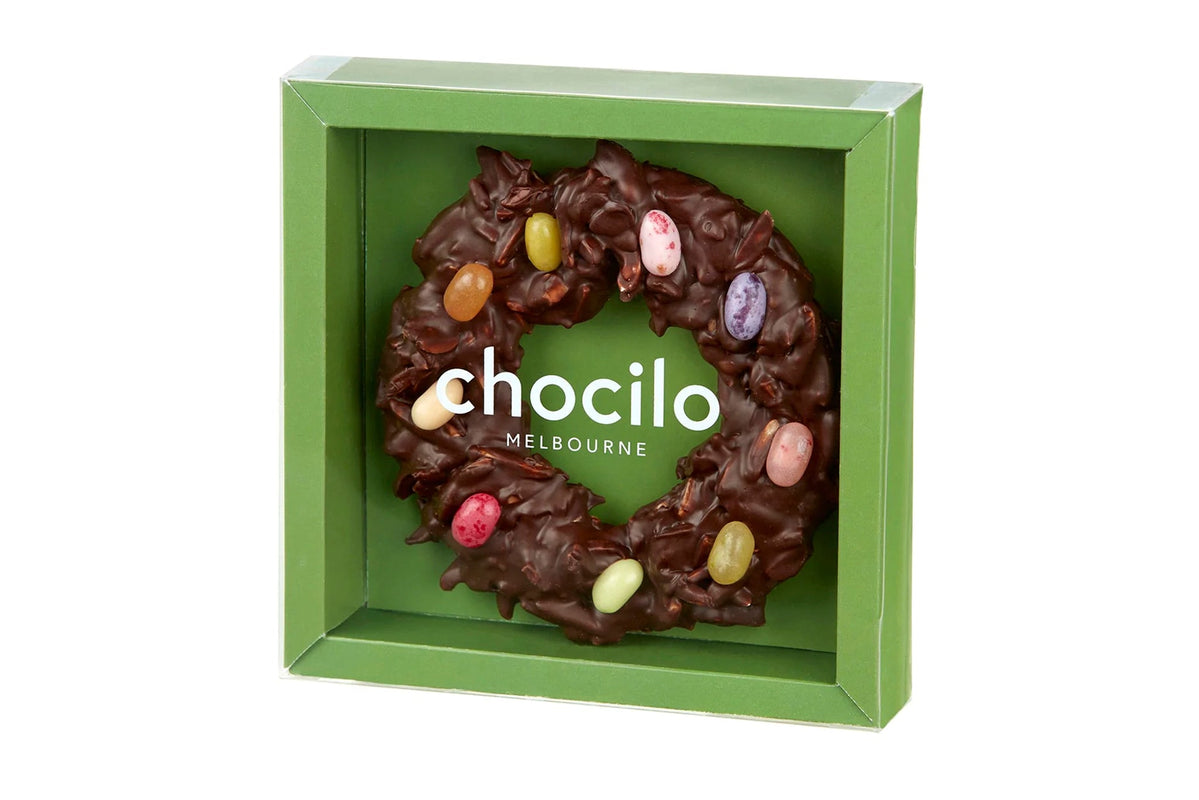 Chocilo Dark Chocolate & Almond Wreath - COMING SOON – The It Kit