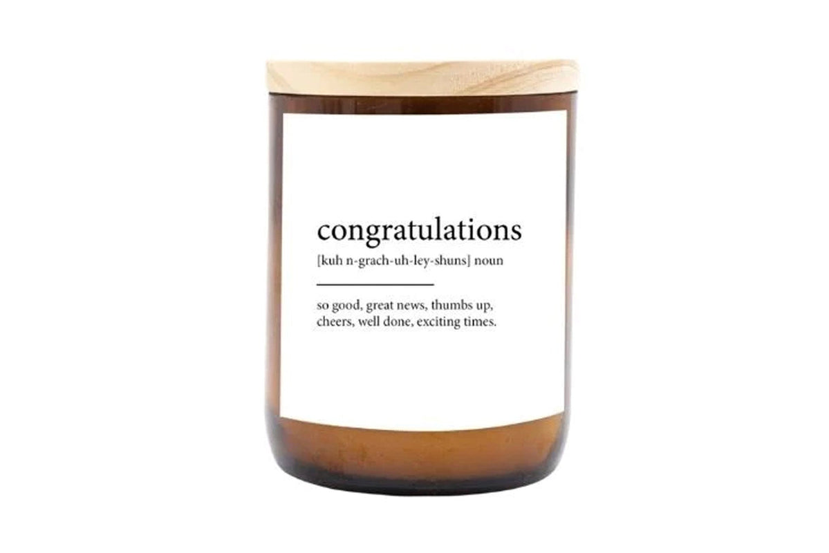 Congratulations Candle – The It Kit